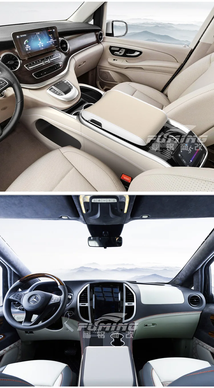 Mercedes-benz V-Class Armrest Box - Optional Fridge & Touch Screen