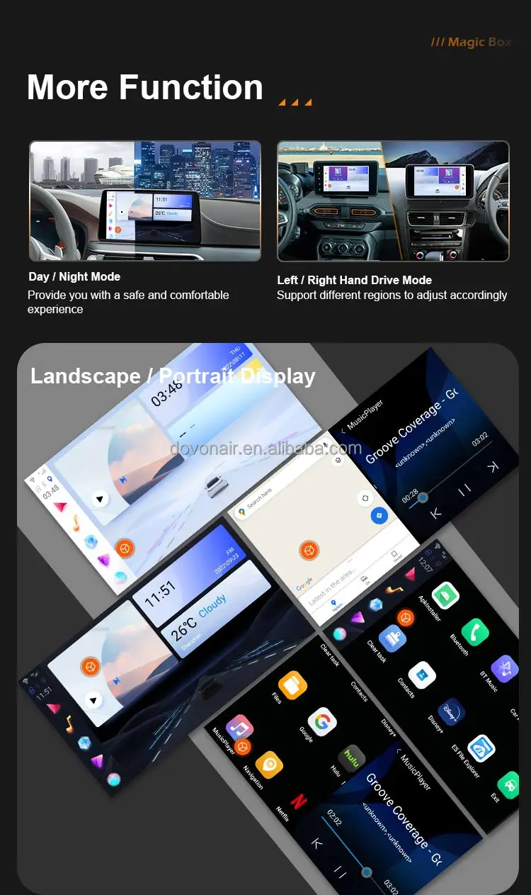 CarPlay Box 8 128 Car Android Box Android 13 System Magic Smartbox ...