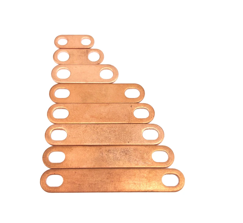 Copper Nickel-Plated Bus Bars for Lifepo4 Battery Connectors