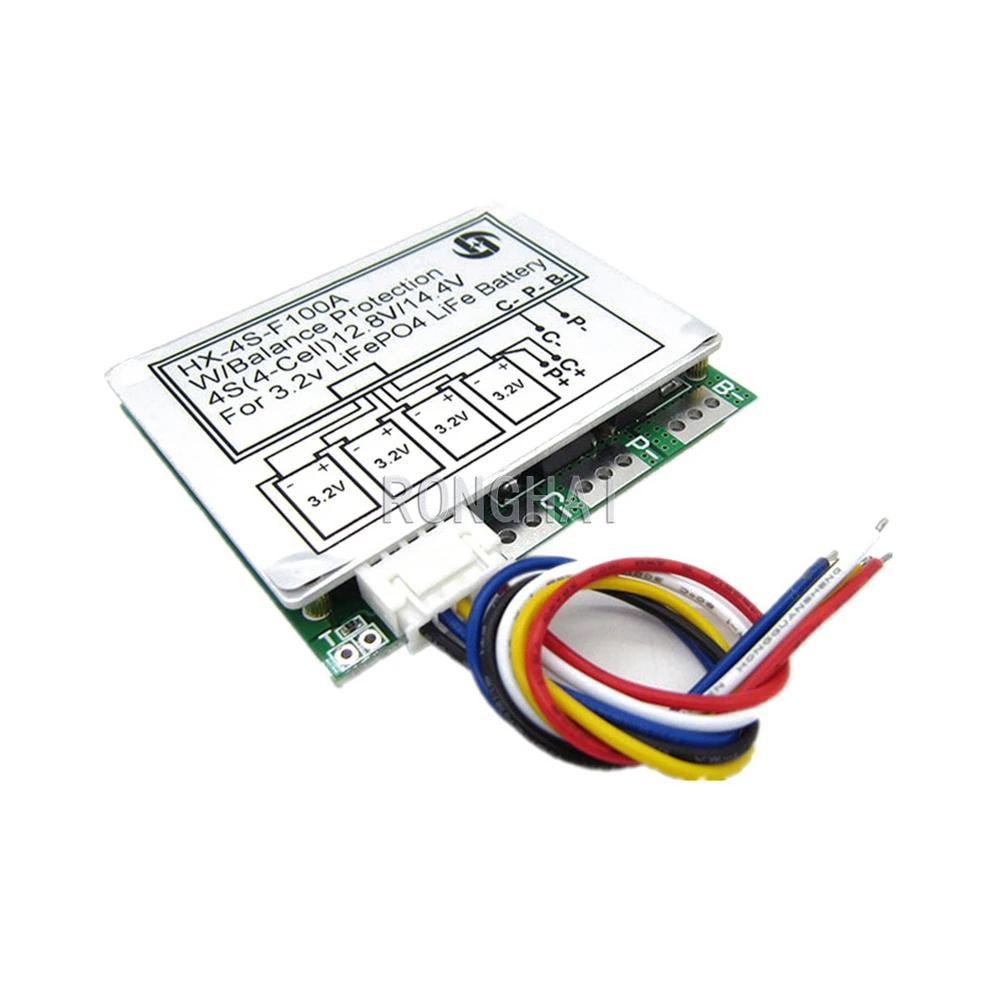 4s 100a Balanced Over Charge Discharge 4s 12.8v 14.8v 100a 3.2v Lifepo4 ...