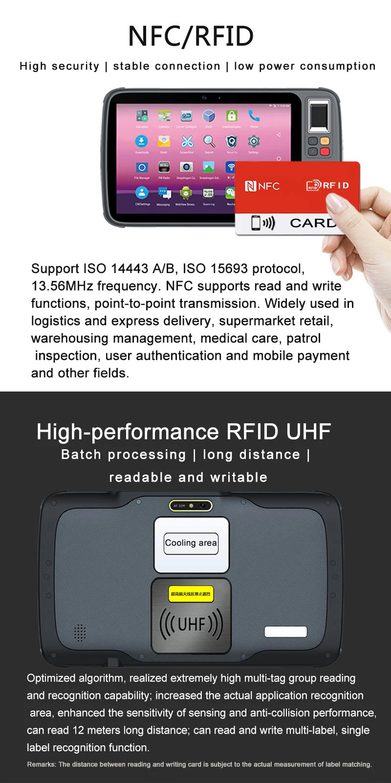 8 Inch Biometric Fingerprint Scanner 4g Tablet Pc 9000mah Big Battery ...