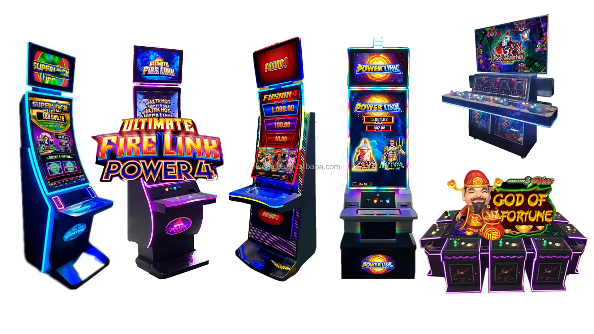 Hot Sale Skill Game Machine Super Lock/ Mega Link/fire Link Power 2 ...