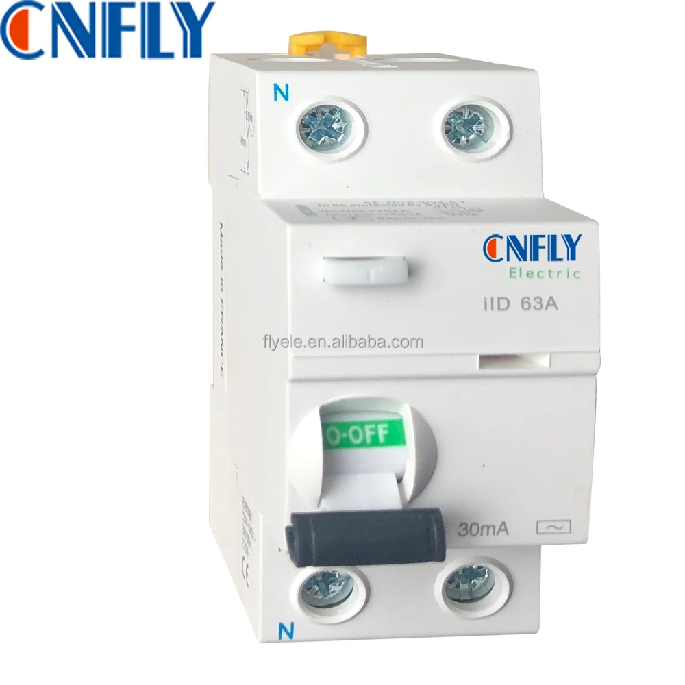 Iec61008 230v Iid 2p 63a 30ma Residual Current Circuit Breaker Rccb - Buy 2p Rccb,63a Rccb,30ma ...