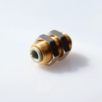 Smc Type Pneumatic Fitting Youboli Kq2e Series Brass One-touch Bulkhead Union Bulkhead Connector ...
