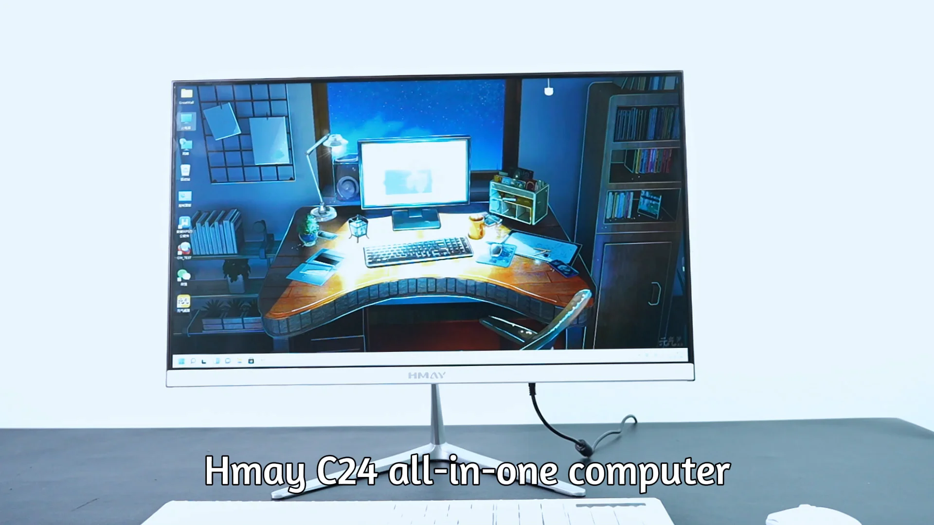 Monoblock I9 Pc Desktop All In One 23.8 27 32 Inch Curved Screen I3 I5 ...