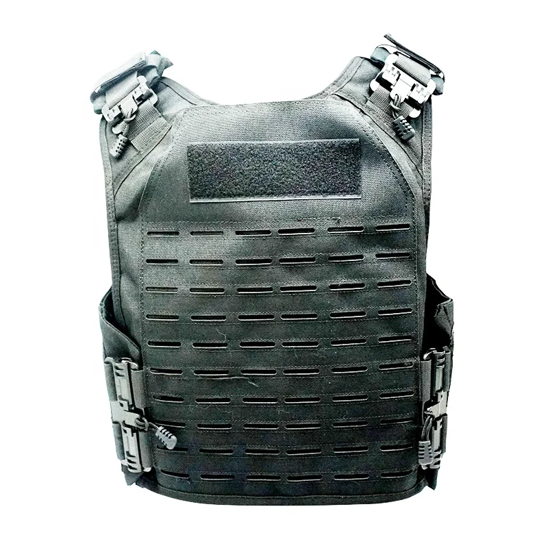 Tactical Vest Plate Carrier Pe Aramid Men's Security Vest For Training ...