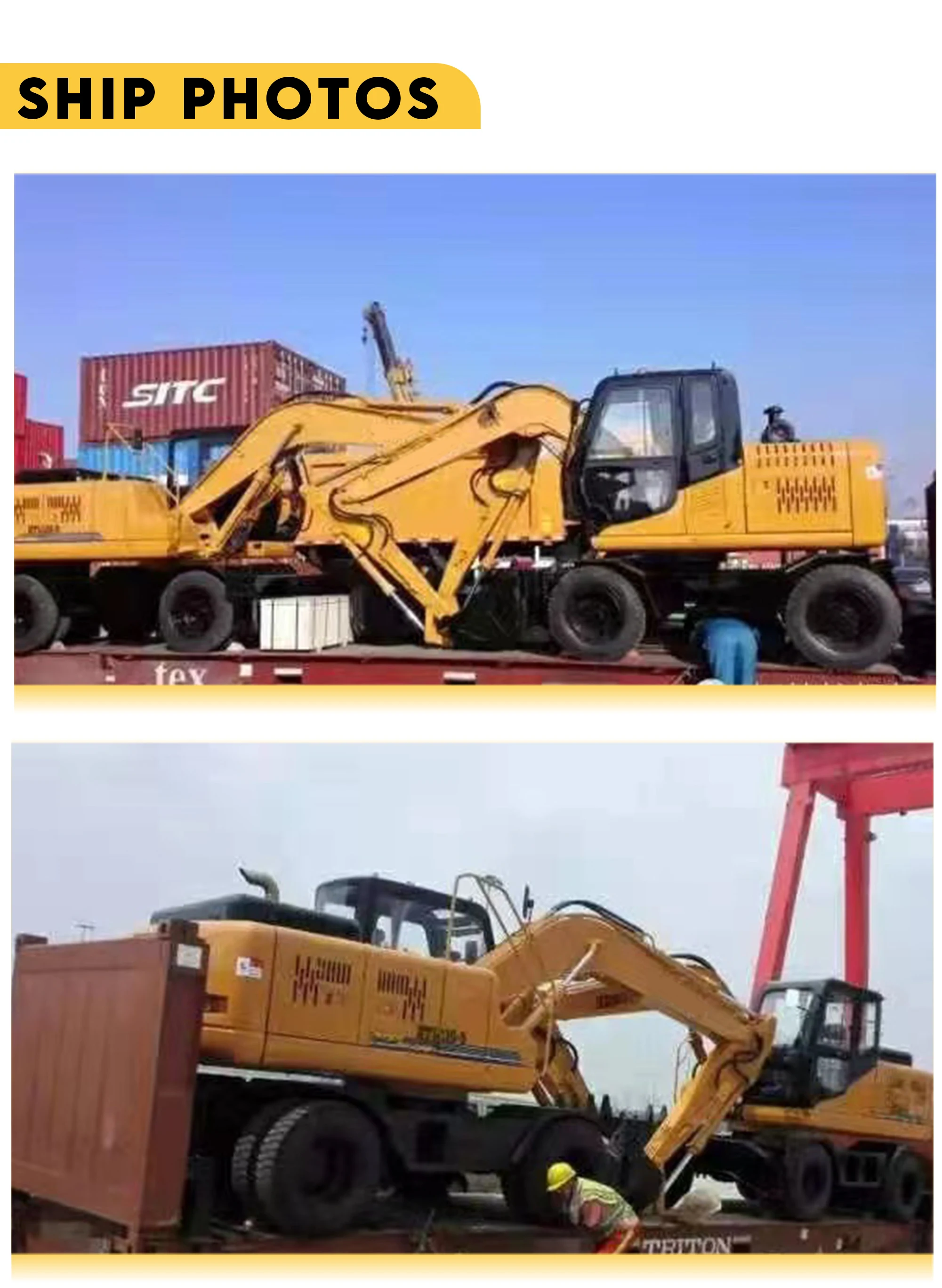 Hot Sale Excav Digger Wheel Excavator 93 kW 15 Ton New Excavator With ...