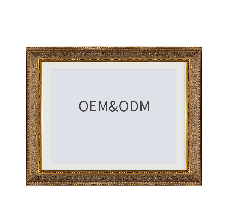 Custom Antique Classic Wooden Picture Frames in Gold - Vintage A2 A3 A4 ...
