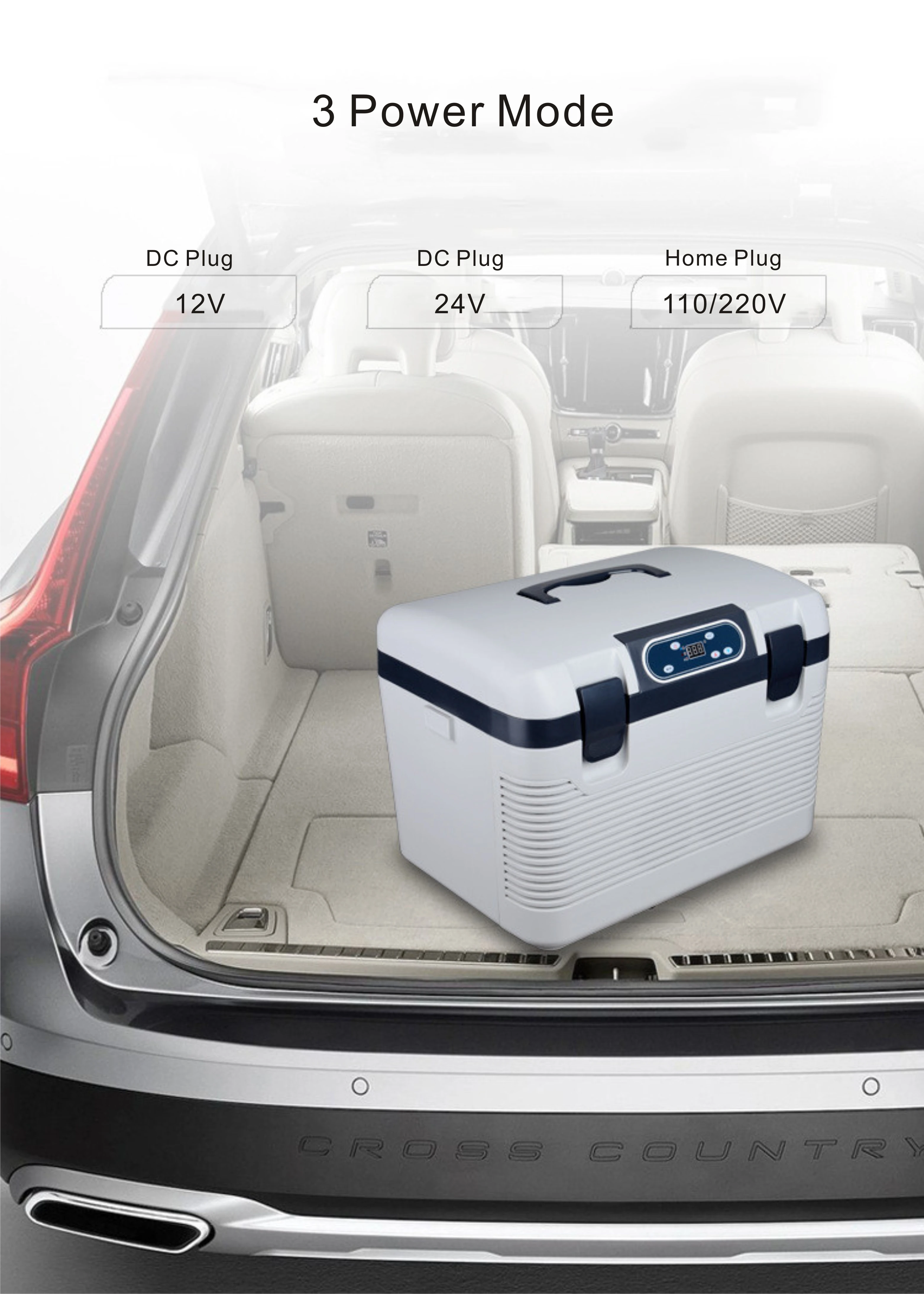 19litres Trolley Cooler Box With Bluetooth Fm Radio Power Bank,Solar ...