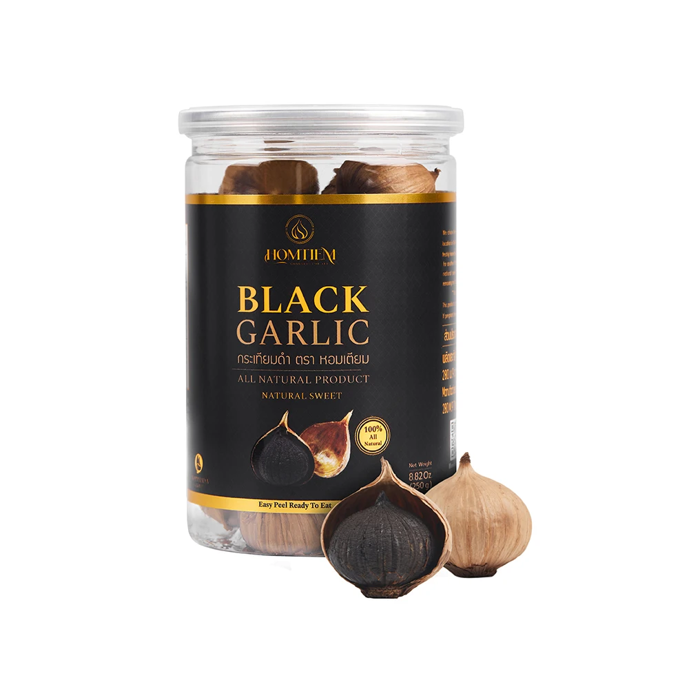 Homtiem Black Garlic 8.82 Oz (250g.) Natural Sweet Ready To Eat For ...