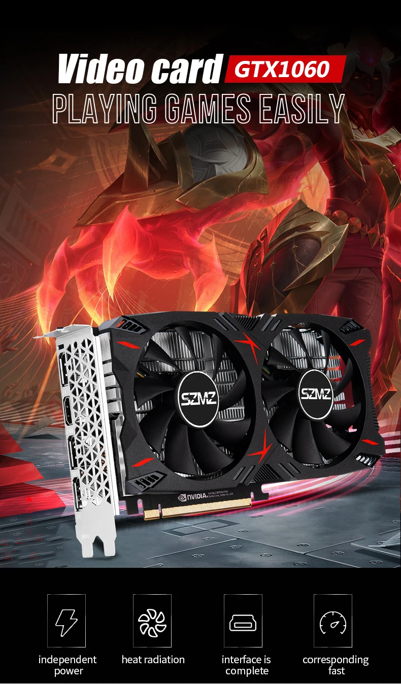 Video Card Gtx 1060 1070 Ti 1660 1660s Gaming Graphics Cards Best Price ...