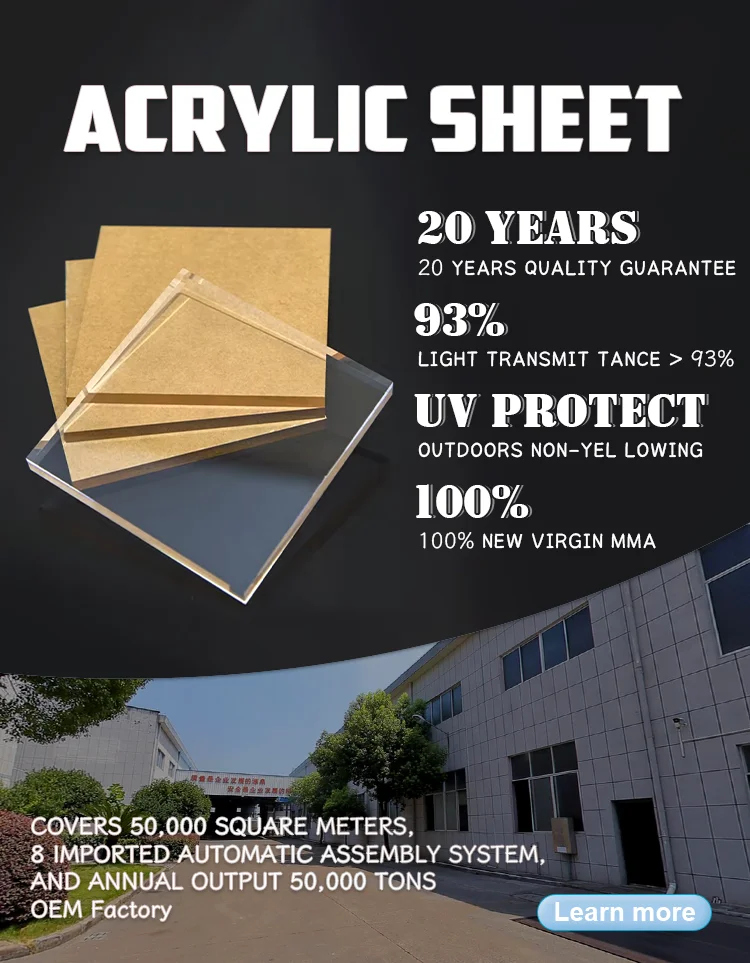 Acrylic Sheet 2m X 1m 6mm - Durable, Transparent, and Versatile