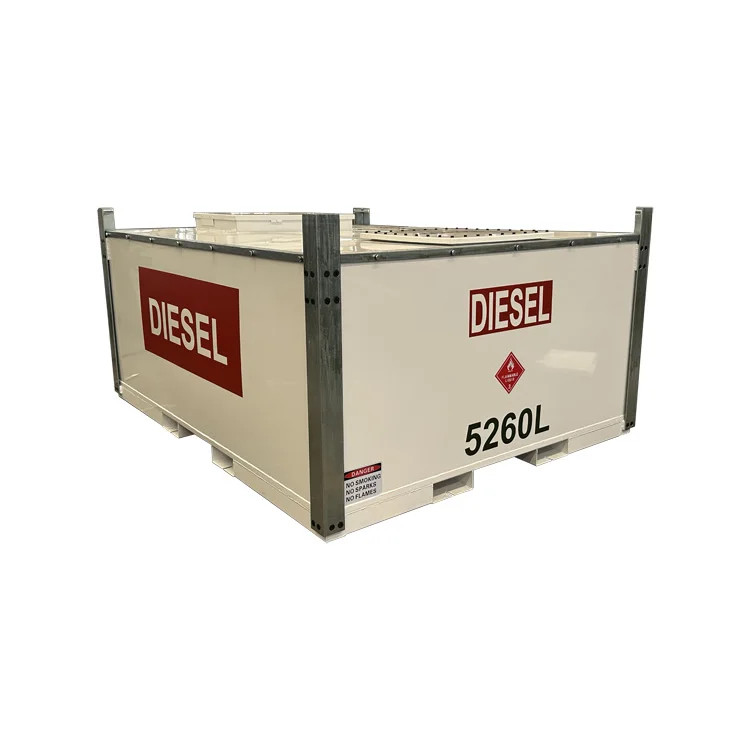 SUMAC New Design Double Walled Rectangular Closed Top Diked Above ...