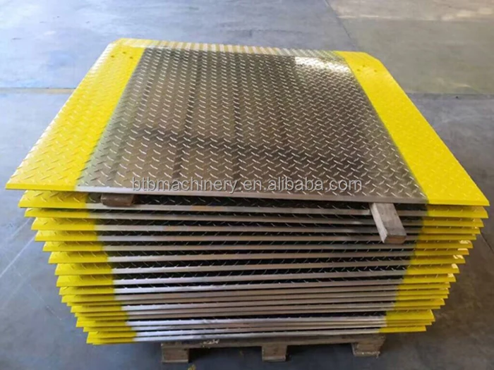 Mobile Loading Dock Leveler Loading and Unloading Plates Ramps ...