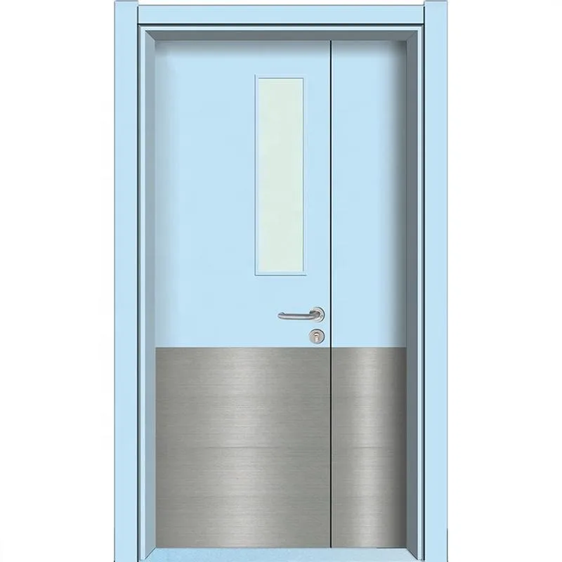 Biosafety Cooler Disinfectable Medical Hospital Door with Privacy for ...