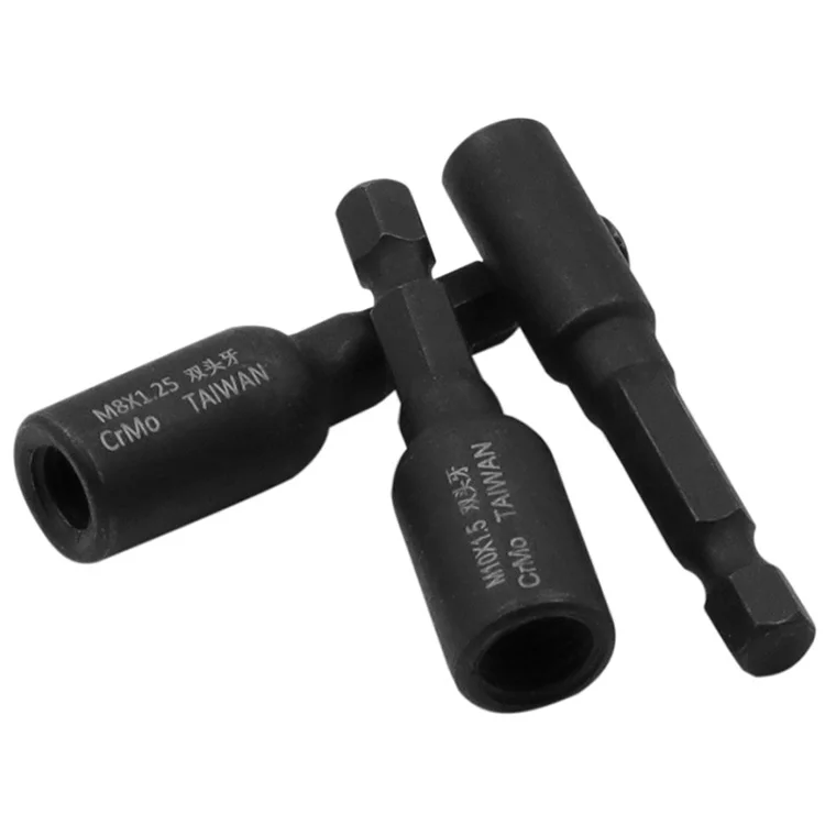 6.35mm M6 M8 M10 Socket Adapter for Drill - Durable Self-Tapping Tool ...