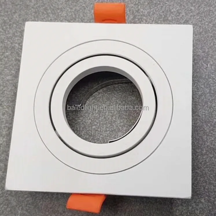 Triple Double Single Head square Recessed Cob Led Light Fitting Gu5.3 ...