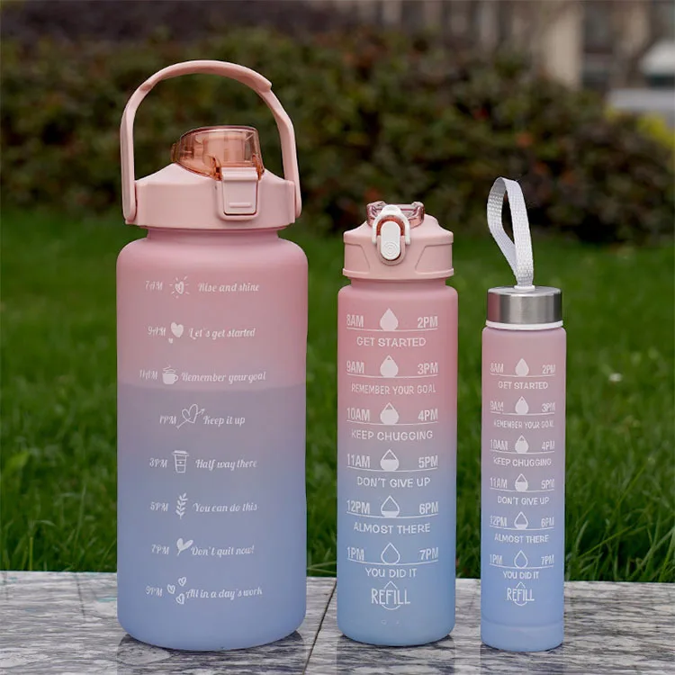 3 in 1 Water Bottle Set - Perfect for Outdoor Activities