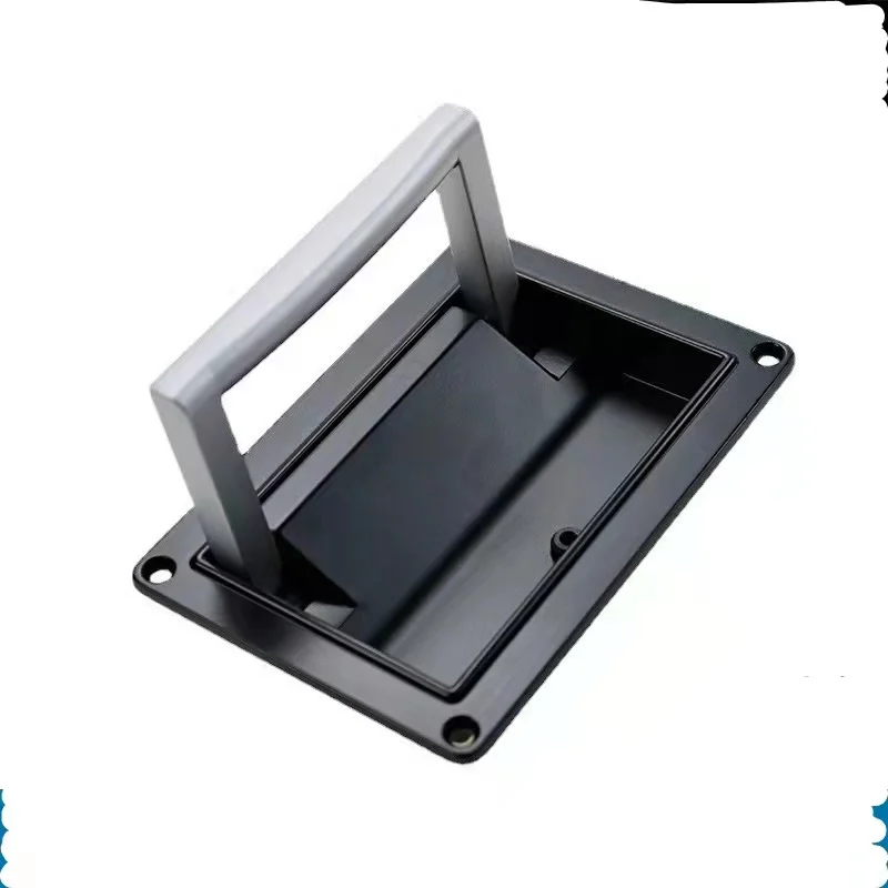 Silver Industrial Lock Tool Box Handle Galvanized Zinc Plated Made of ...