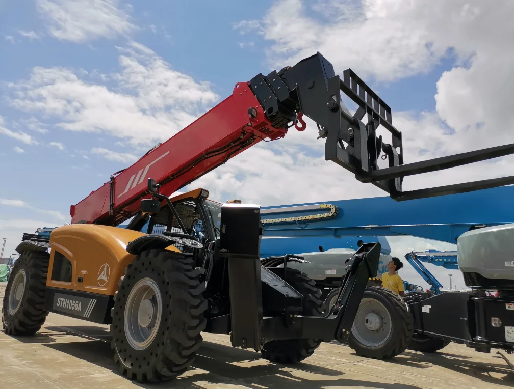 China Factory Telescopic Forklift Loaders Telehandler Sth1256a With ...