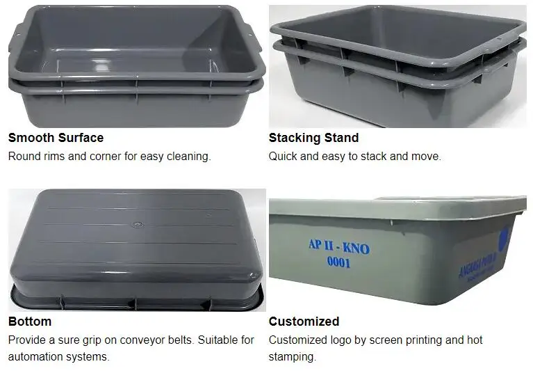 JOIN Factory Price Cheap Custom Industrial Grey X-Ray Tray