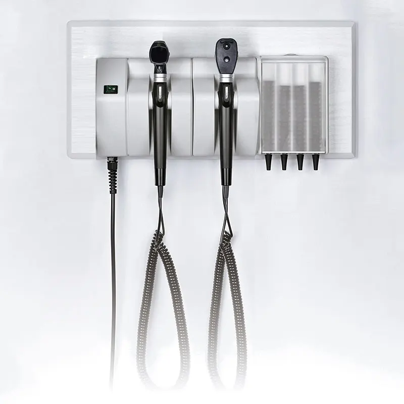 ENT Diagnostic Kit - Wall Mounted Otoscope & Ophthalmoscope