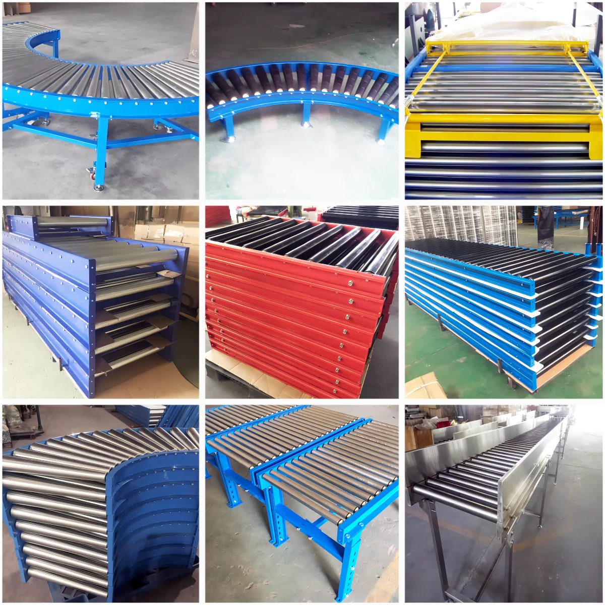 Customizable Gravity Conveyor Double Roller Conveyor with Good Price ...