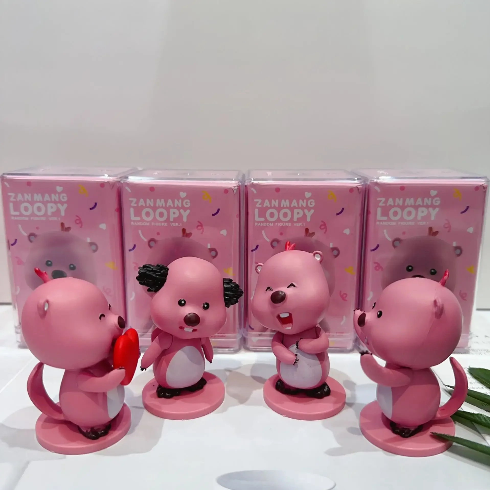 Little Beaver Ruby Blind Box Figure Ruby Loopy Car Cake Ornament Gift ...