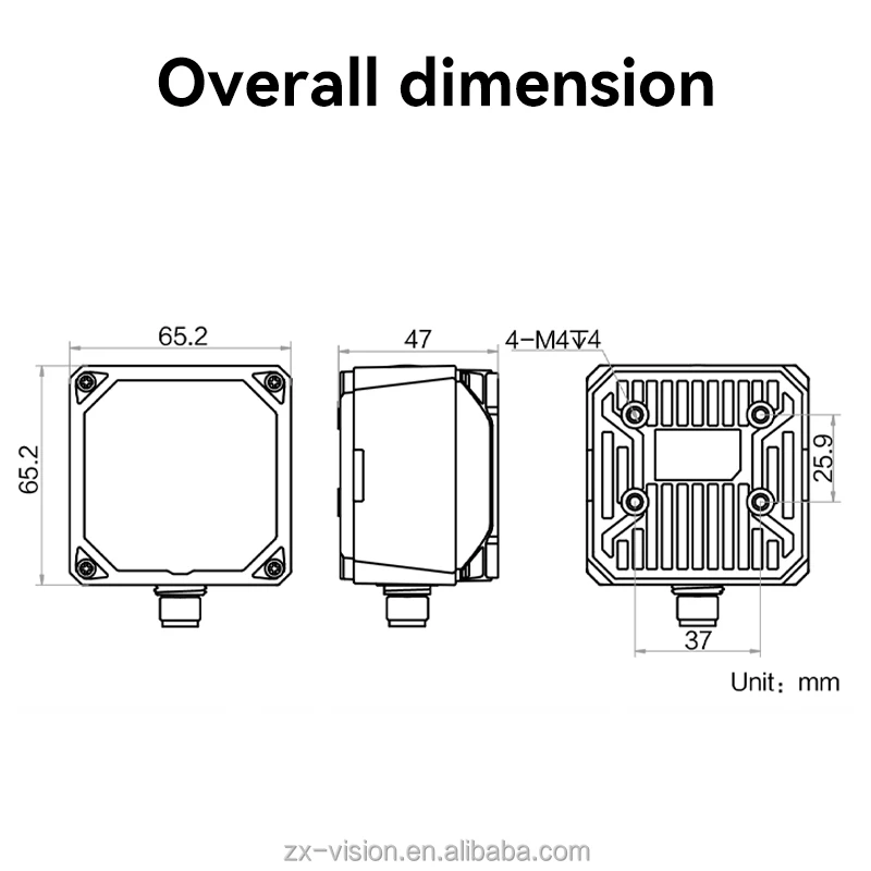 Hikrobot Mv-id3013pm-06m-wbn Industrial Barcode Readers Fixed Code ...