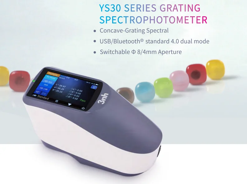 Ys3010 Handheld Colorimeter Spectrophotometer For Chemical Analysis ...