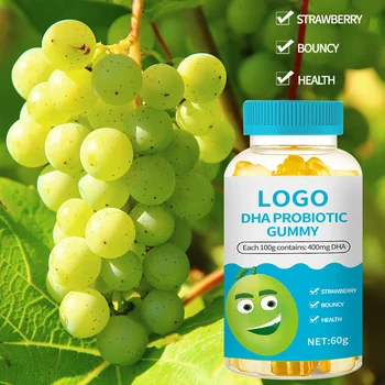 Oem Probiotic Gummies 5 Billion Cfu Gluten Free Purple Probiotic ...