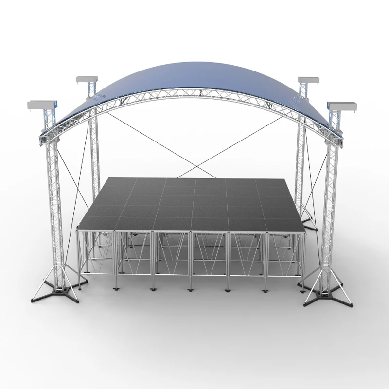 9m Lifting Roof Outdoor Lighting Truss System De Aluminio Heavy Duty ...