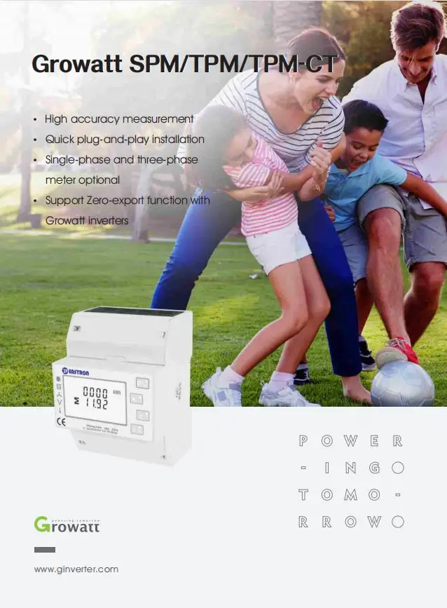 Growatt Single Phase and Three Phase Meter TPM-CT Electric Meter ...