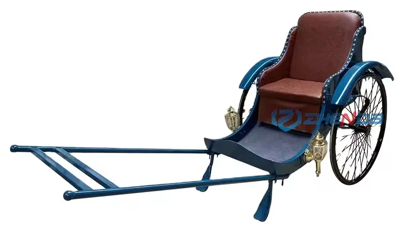 New Style Manpower Rickshaw Horse Carriage With 2 Wheels For Sale - Buy ...