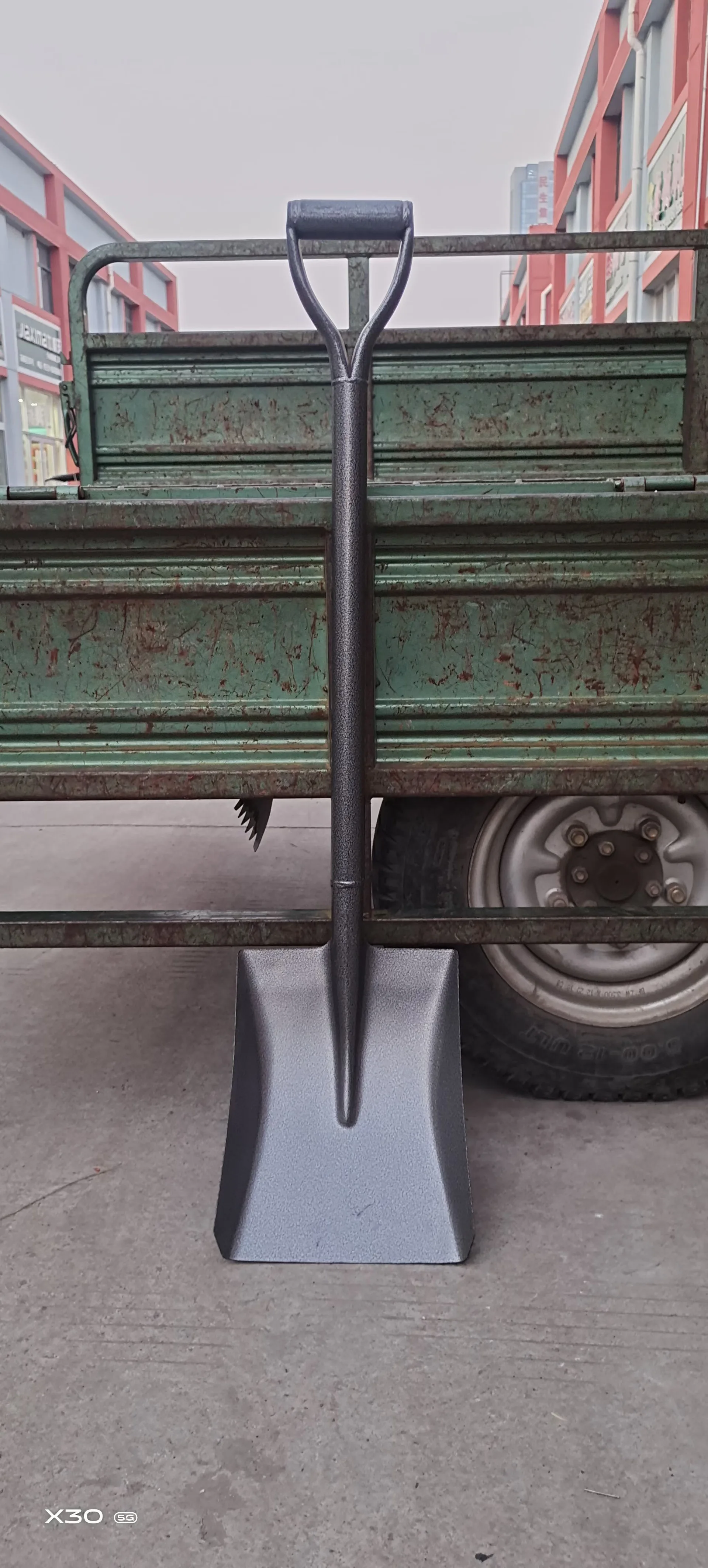 All-steel Fire Shovel One-piece Shovel Farm Shovel Garden Tool Fire ...