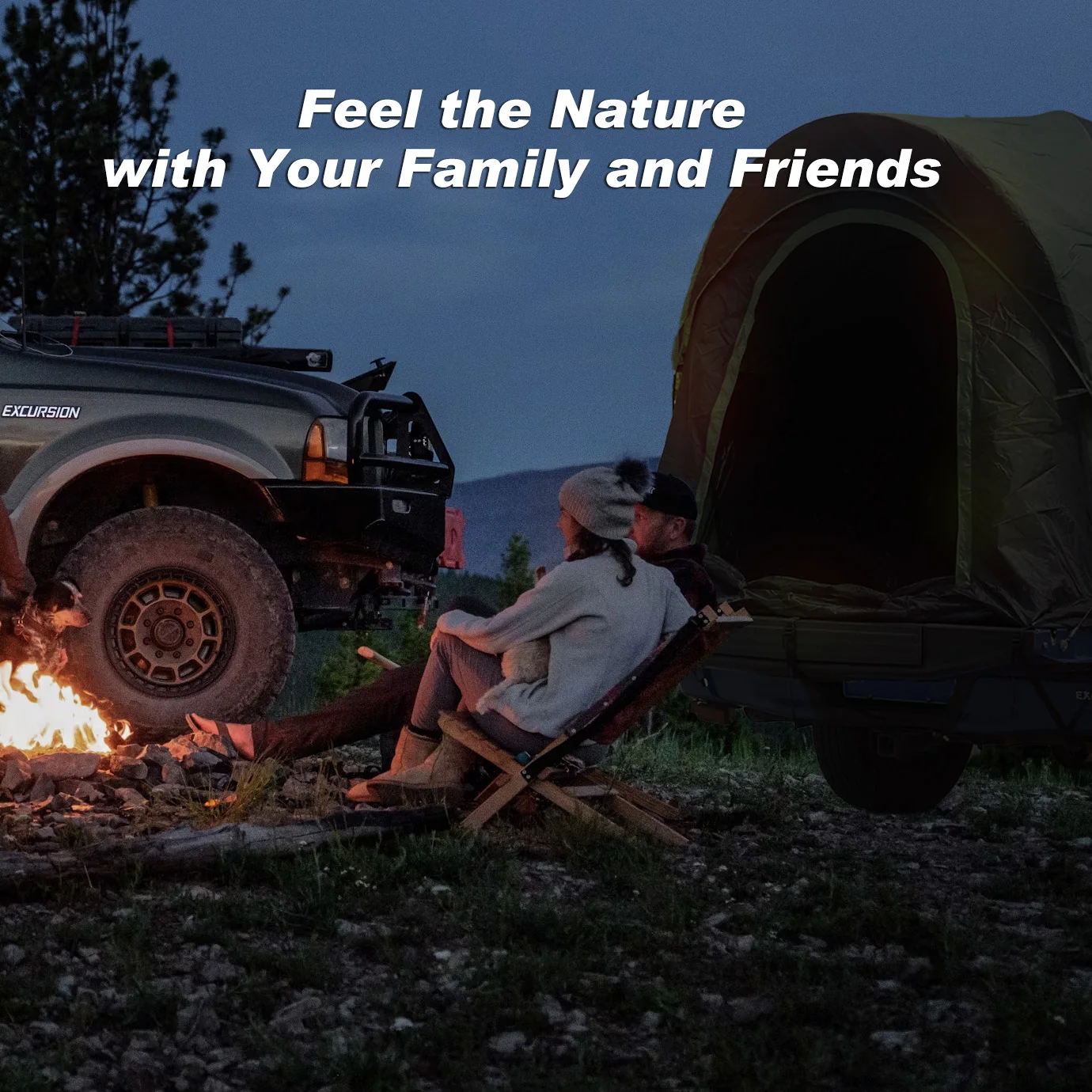 Alibaba.com: Custom Foldable Oxford Green Pickup Truck Roof Tent with ...