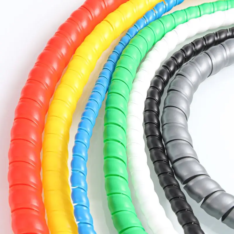 Custom 15mm Wrapping Hose Cable Organizer Plastic Cable Tidy PE Wrap ...