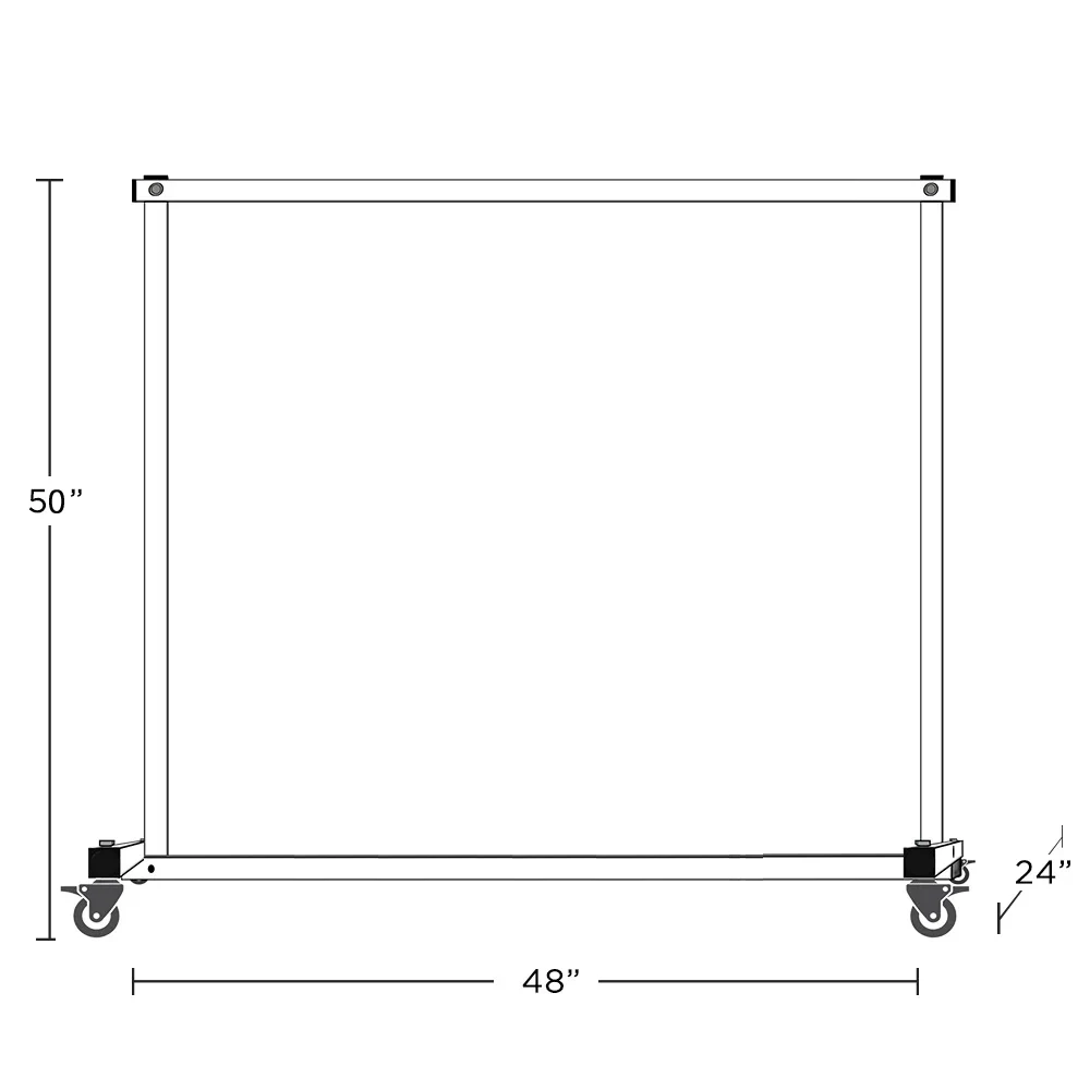 Mobile Rolling Harvest Rack For Dry Room - Buy Rolling Harvest Rack ...