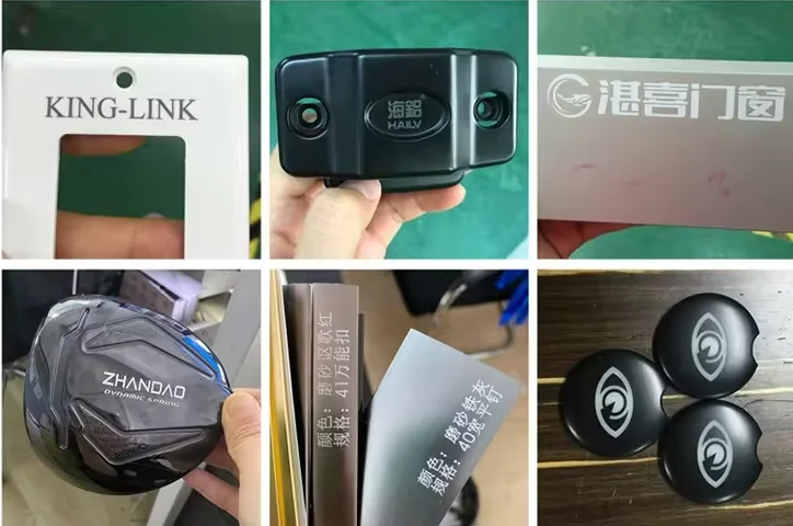 20W 30W 50W 100W Cabinet / Split Fiber Laser Marking Machine for Metal ...