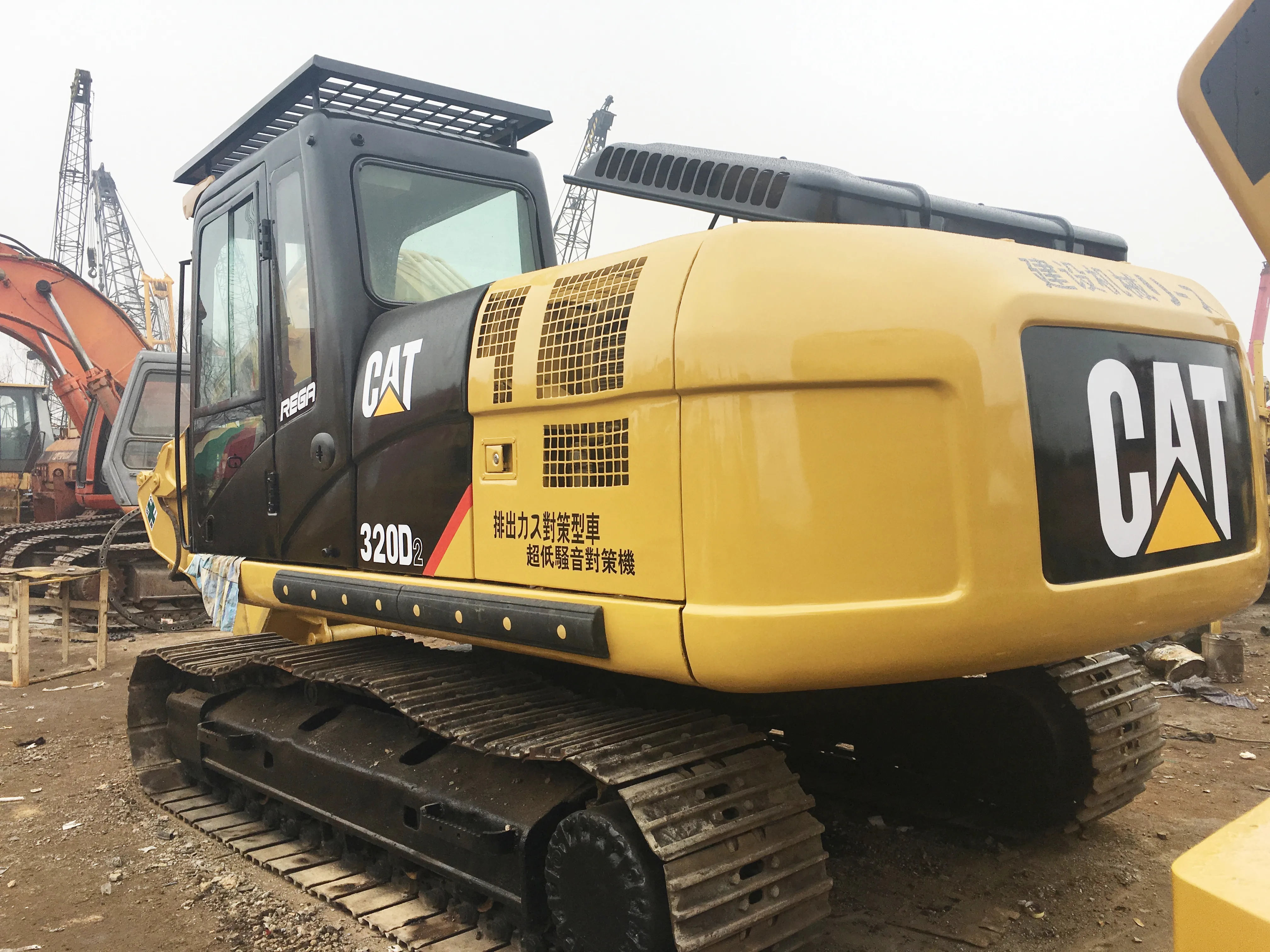 Used Japan CAT 320D2 Excavator with Injection Engine Second Hand ...