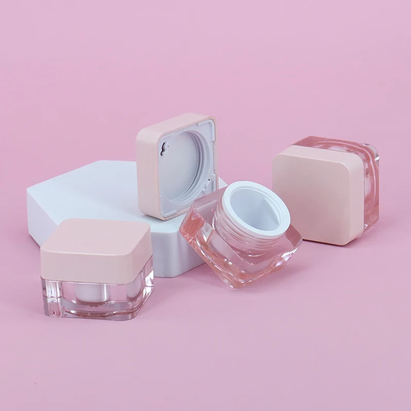 Plastic Jars Nail Gel Containers Plastic Container Nail Bottle Brush ...