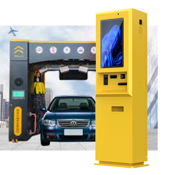 Crtly 24 Hours Self Service Coin Card Operated Outdoor Self Service ...