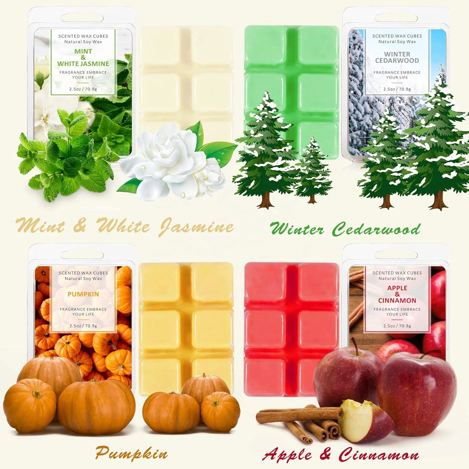 Customised Clamshells - Personalised Scented Wax Melts