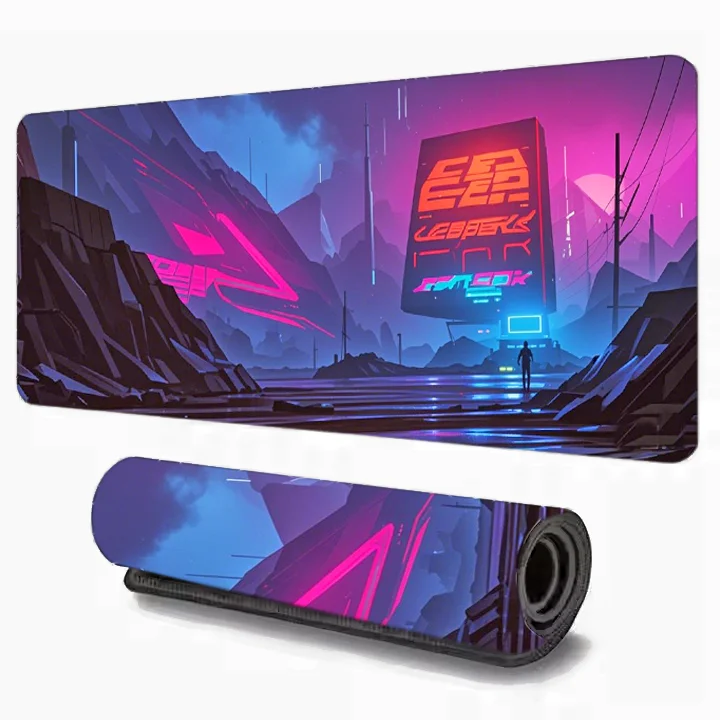 Gaming Mouse Pad Large Desk Mat High Quality Narrow Stitched Edge Stock ...