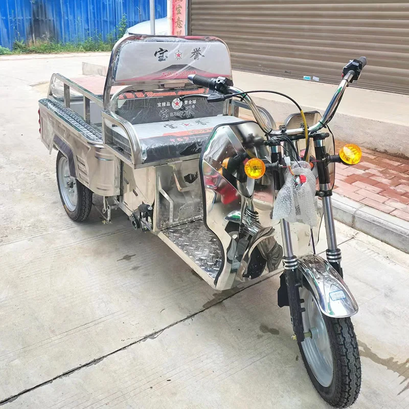 Manufacturer Supplier Powerful Electric Trike Tricimoto Electrica
