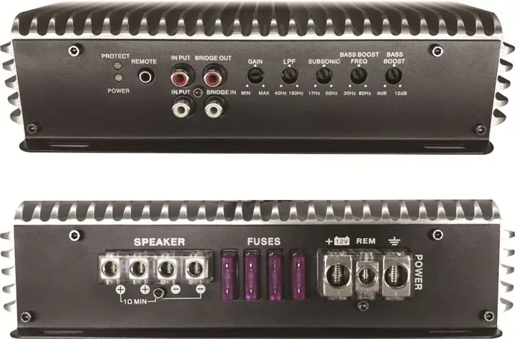 APIEL AP-022 Car Amplifier - 60W 2-Channel Power Stereo