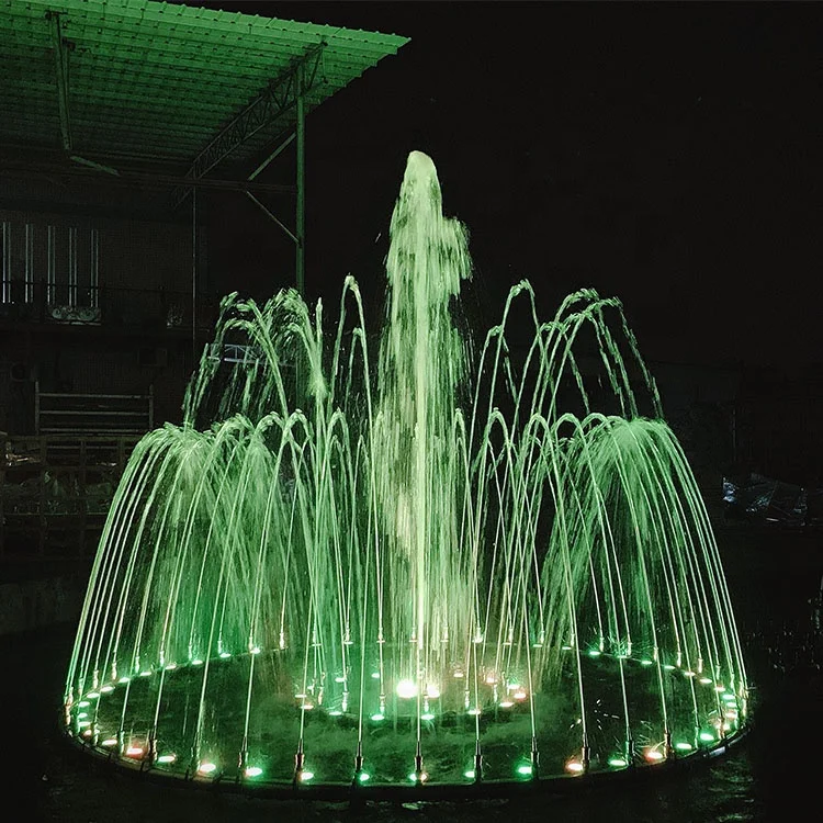 Outdoor Large Colorful Swing Dancing Music Water Fountain