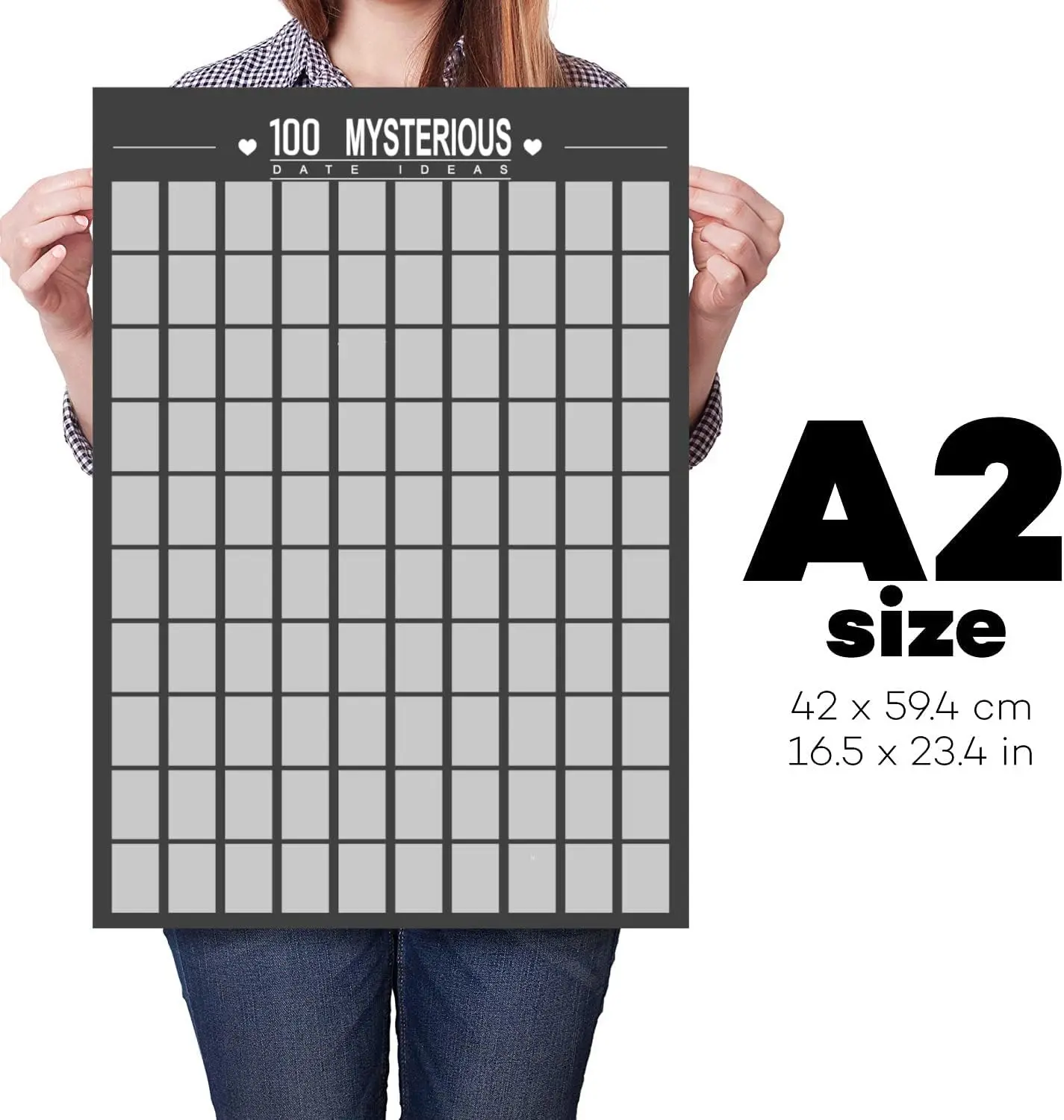 100 Anime Scratch Off Poster Scratch Poster Custom Bucket List Scratch ...