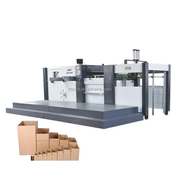 Zhmy-1080corrugated Paper Cardboard Carton Box Automatic Creasing Die ...