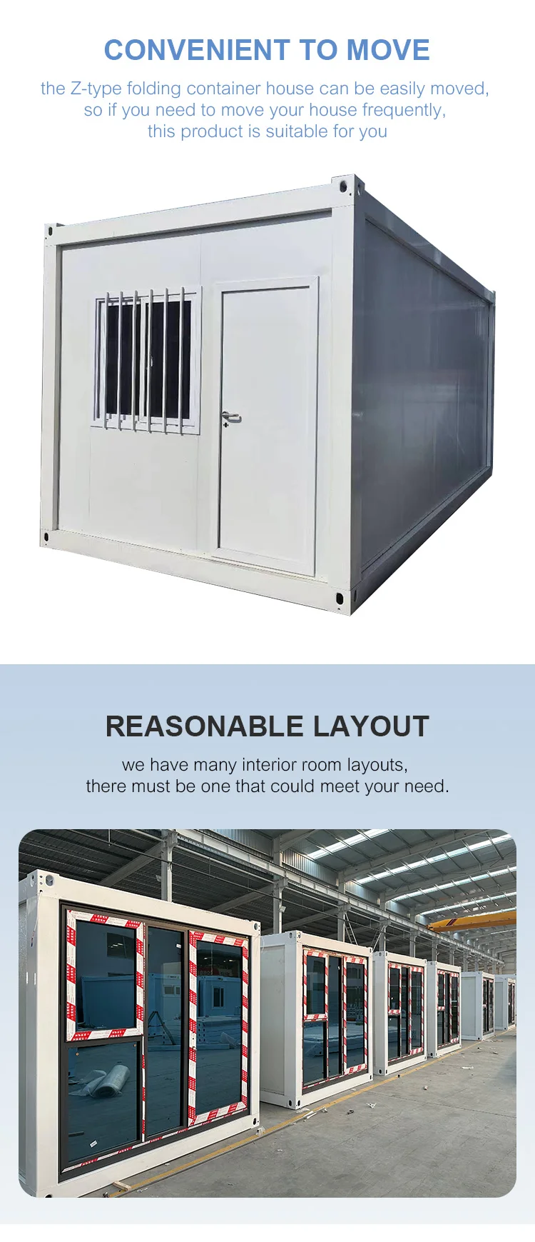 Foldable Home Panel Prefab Modular Tiny Foldable Container House ...